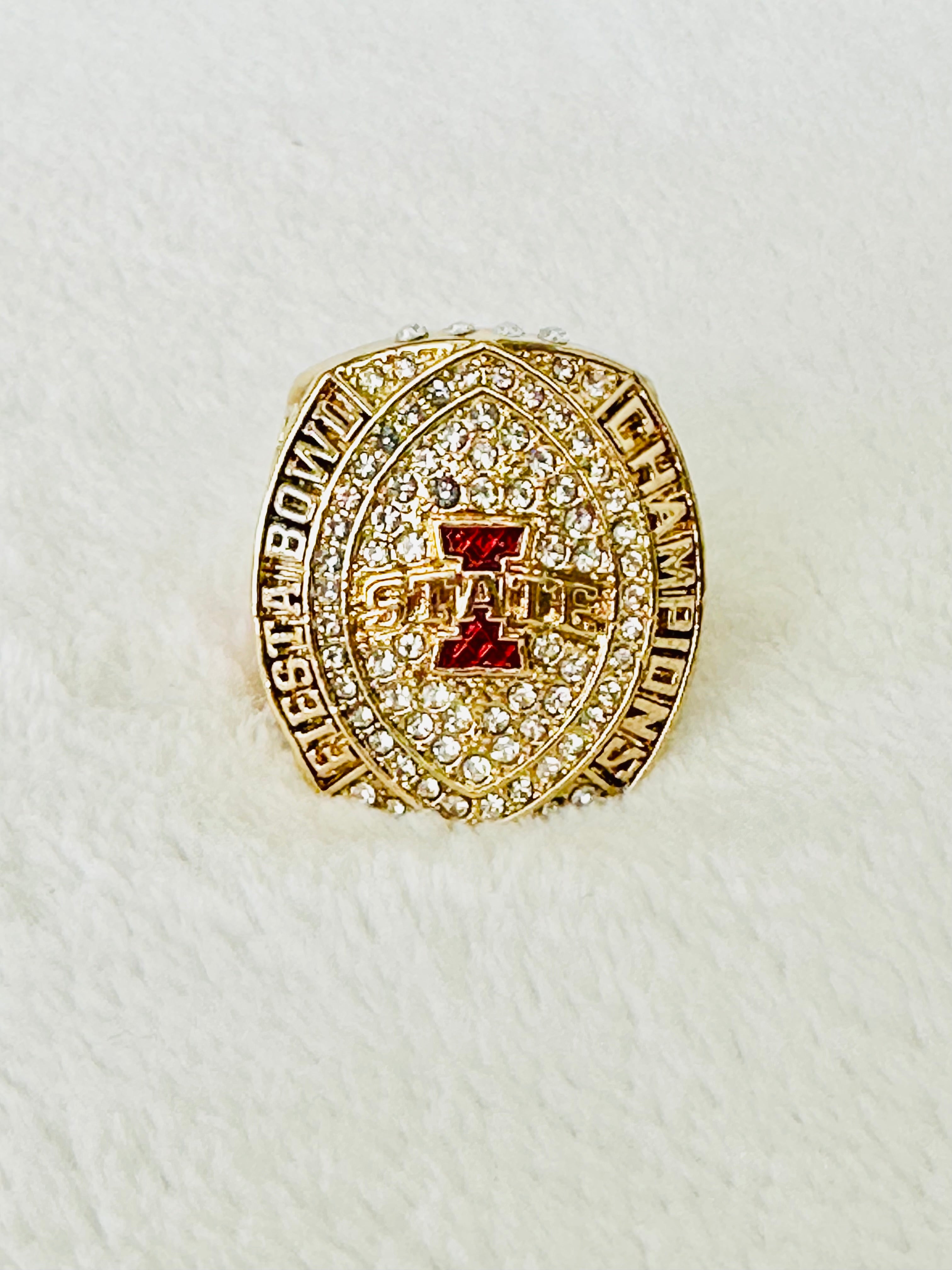 2020 Iowa State Fiesta Bowl Championship ring | EB Sports Championship ...