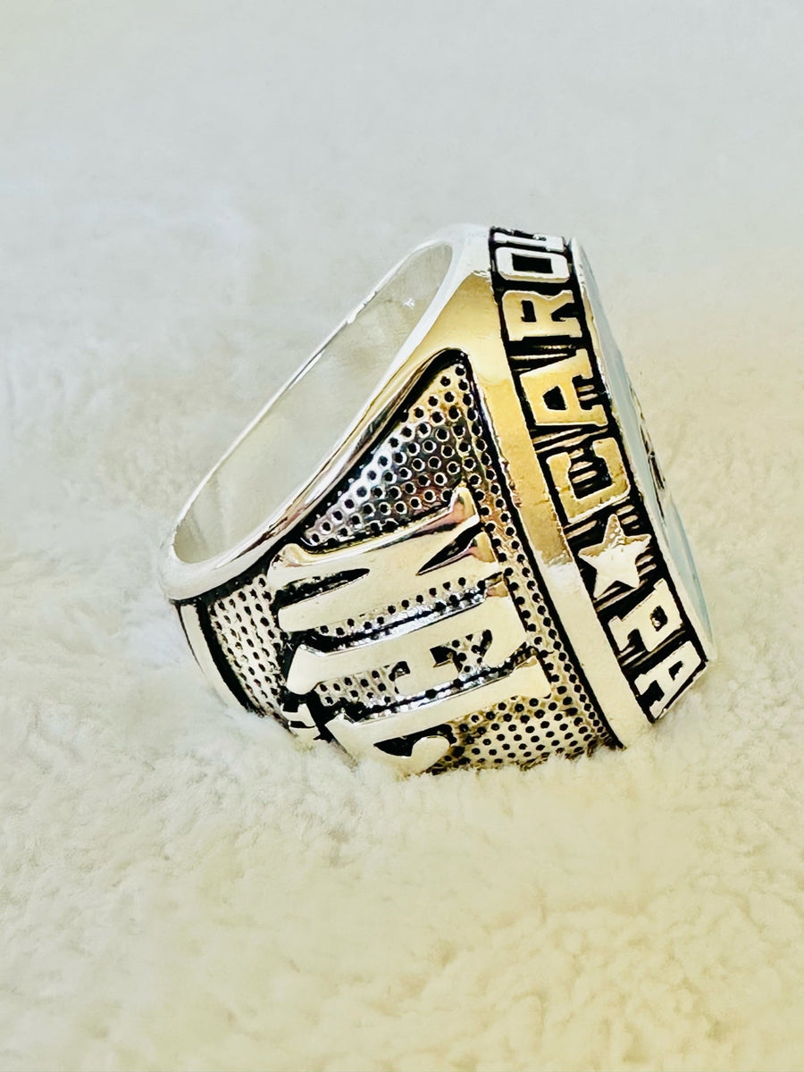 Carolina Panthers Classic Silver Balfour Ring - US SHIP | EB Sports ...