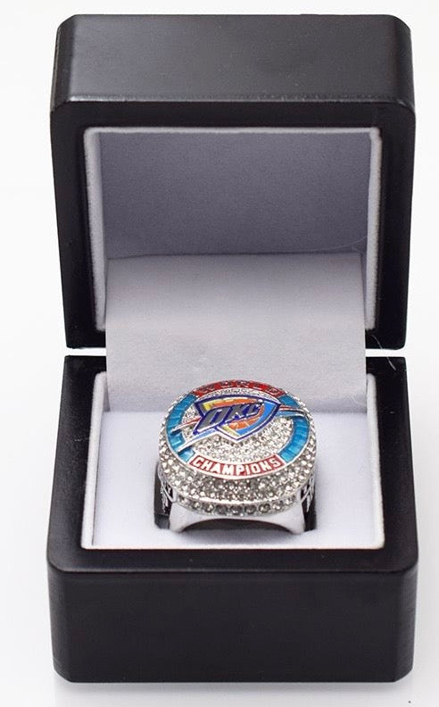 Oklahoma City Thunder 2025 championship ring with box, Caruso, US SHIP ...