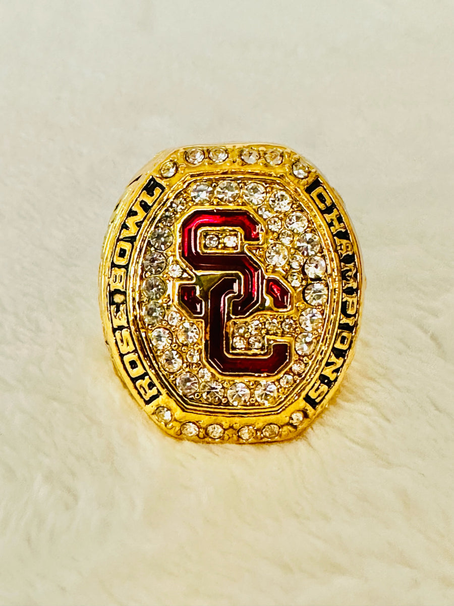 2017 USC Trojans Championship Ring With Box | EB Sports Championship Rings