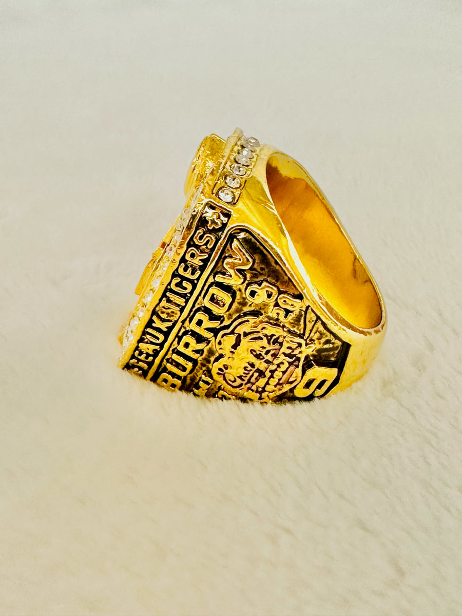 2019 LSU Tigers National Championship Ring W Box, US SHIP | EB Sports ...