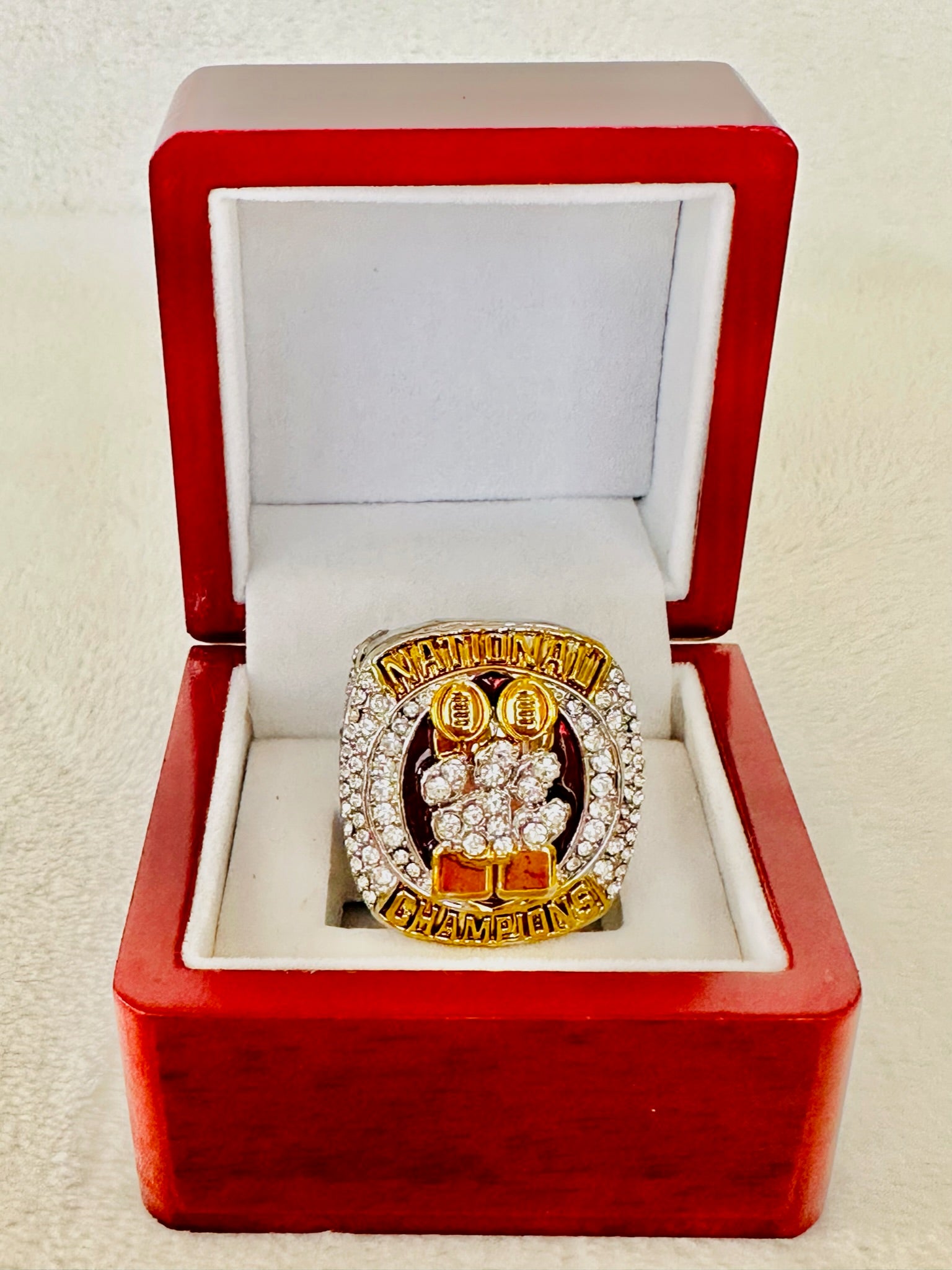 2018 Clemson Tigers National Championship Ring With Box | EB Sports ...