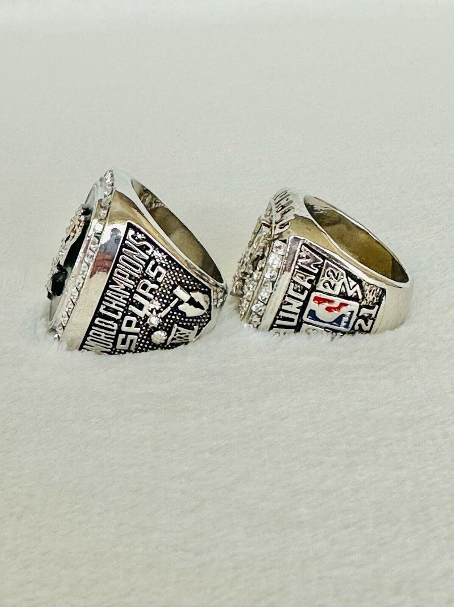 2 PCS San Antonio Spurs World Championship Replica Ring, SHIP | EB ...