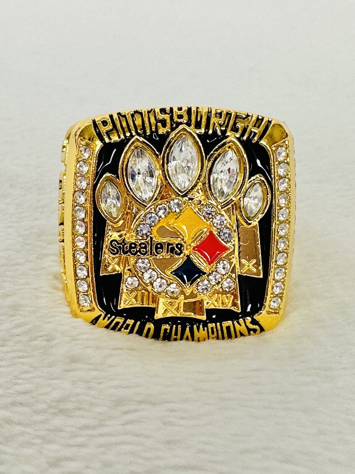 2005 Pittsburgh Steelers Ring - Super Bowl Championship Replica, USA ...