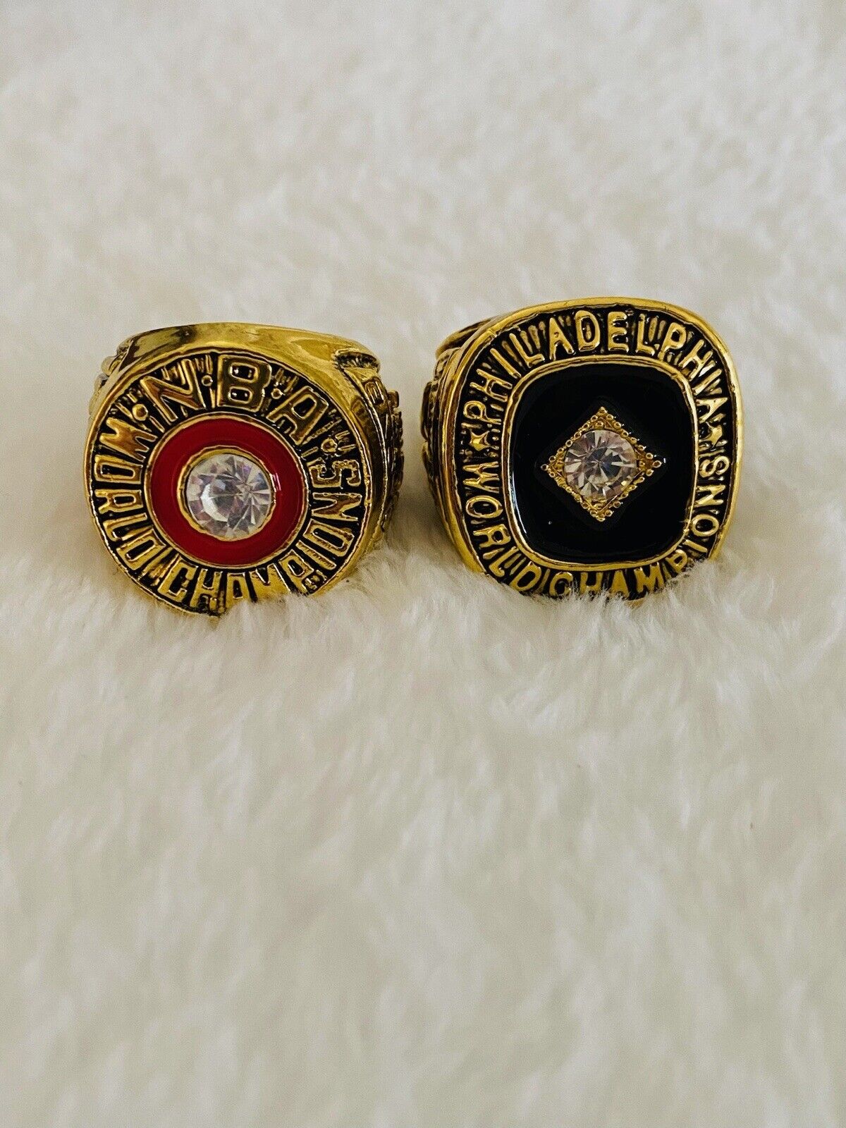 Philadelphia 76ers Championship Ring Set 1967/83 | EB Sports ...