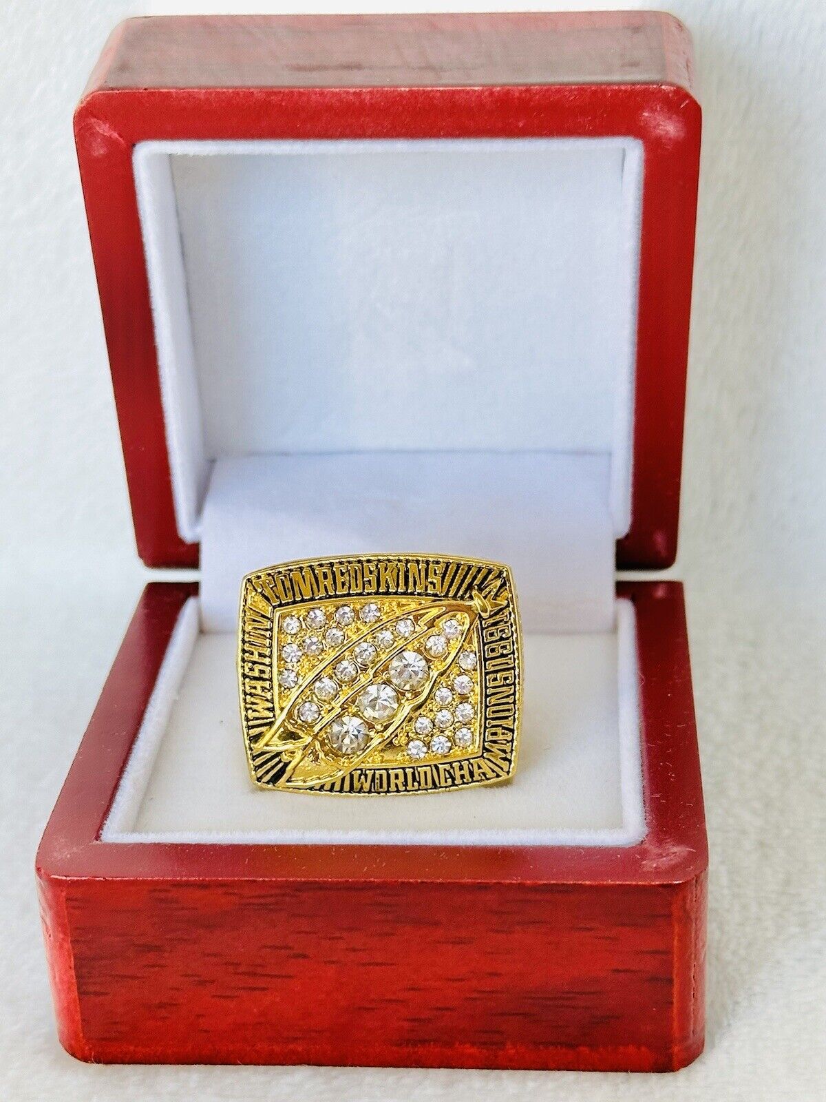 1991 Washington Commanders Championship Replica Ring W Box | EB Sports ...